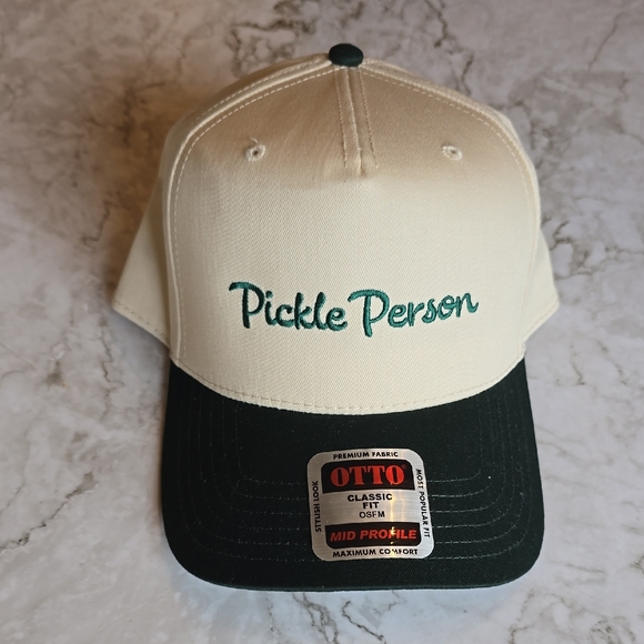 OTTO | Accessories | New Pickle Person Cream And Green Cap From Popeyes ...